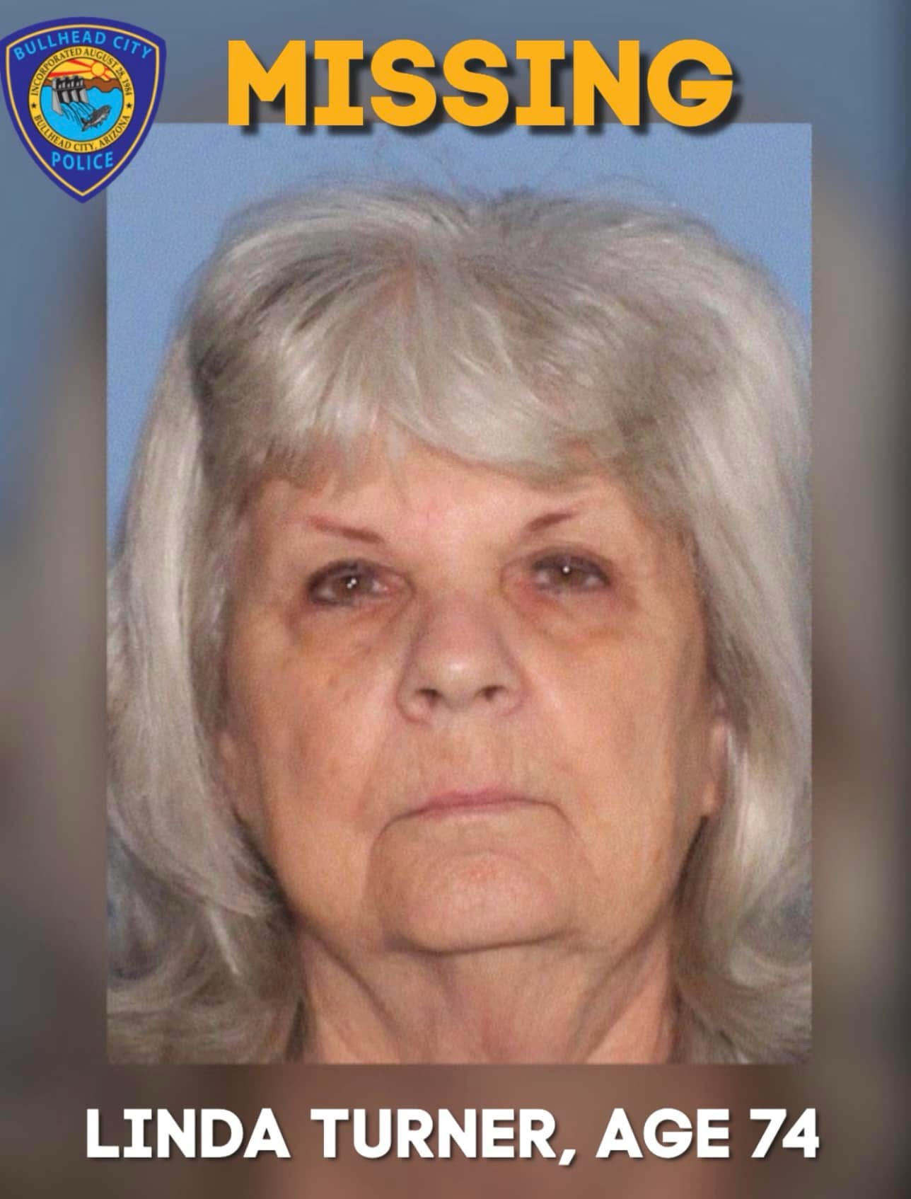 Missing Person Reported : Bullhead City | Bullhead Laughlin News