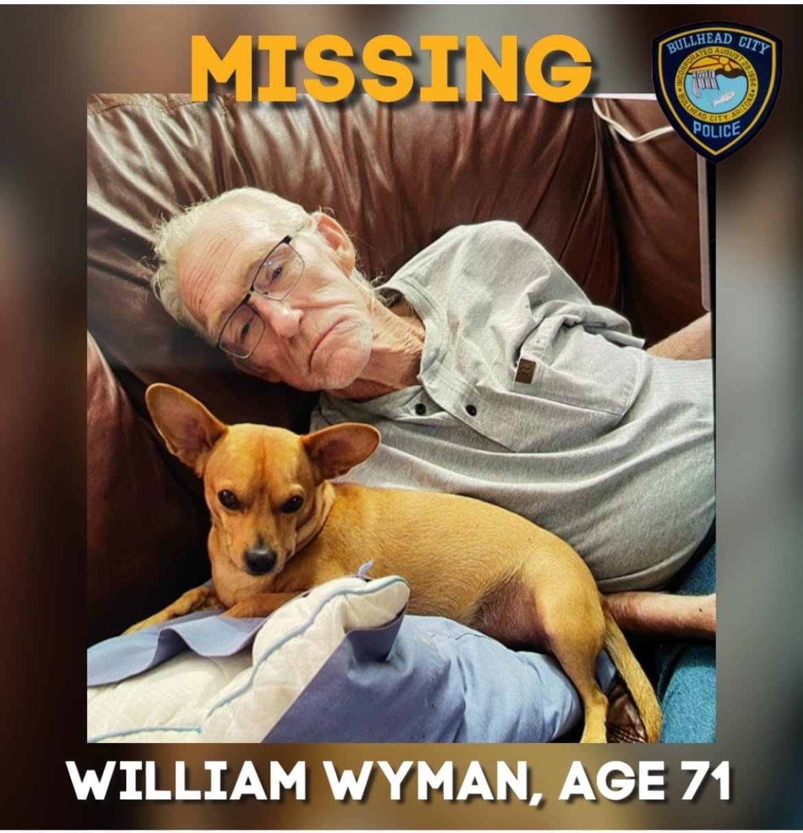 MISSING ENDANGERED PERSON – Bullhead City | Bullhead Laughlin News